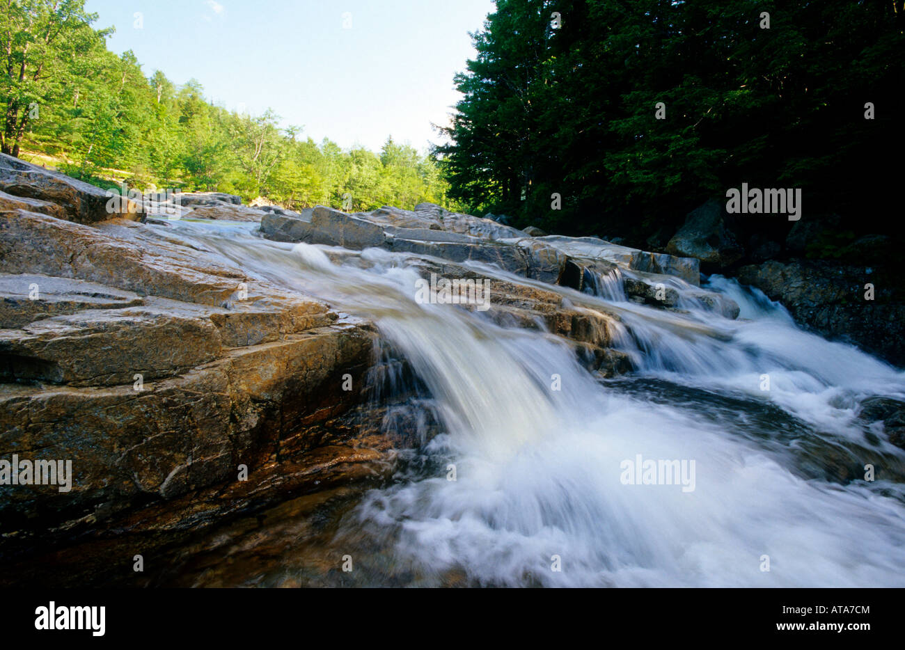 The gorge waterfall Stock Photo - Alamy