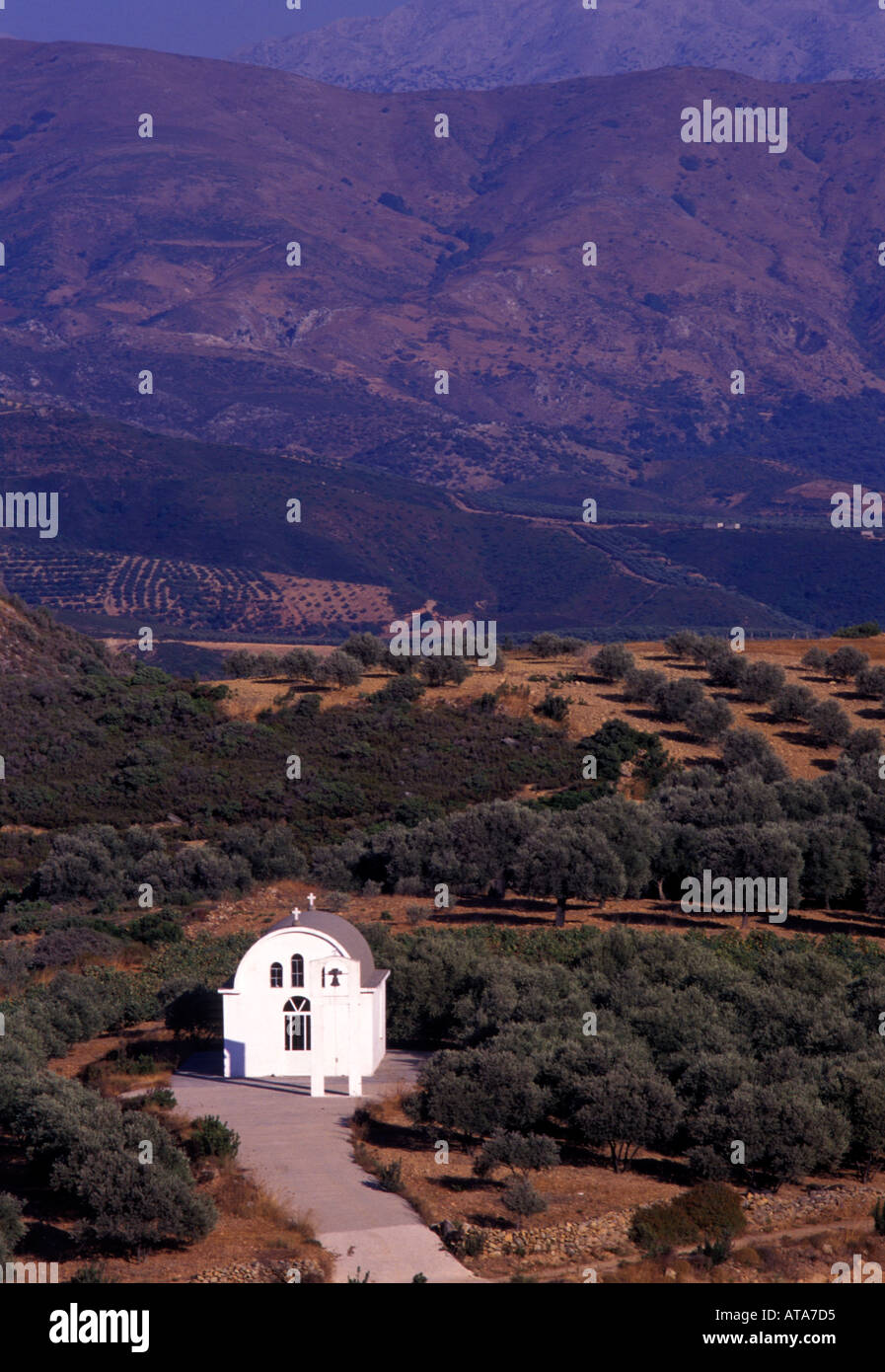 A greek church on the island of Crete Stock Photo - Alamy