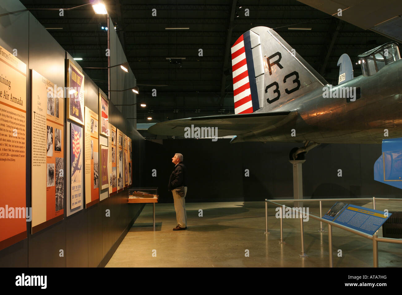 Man Reading the Signs National Museum of the United States Air Force ...