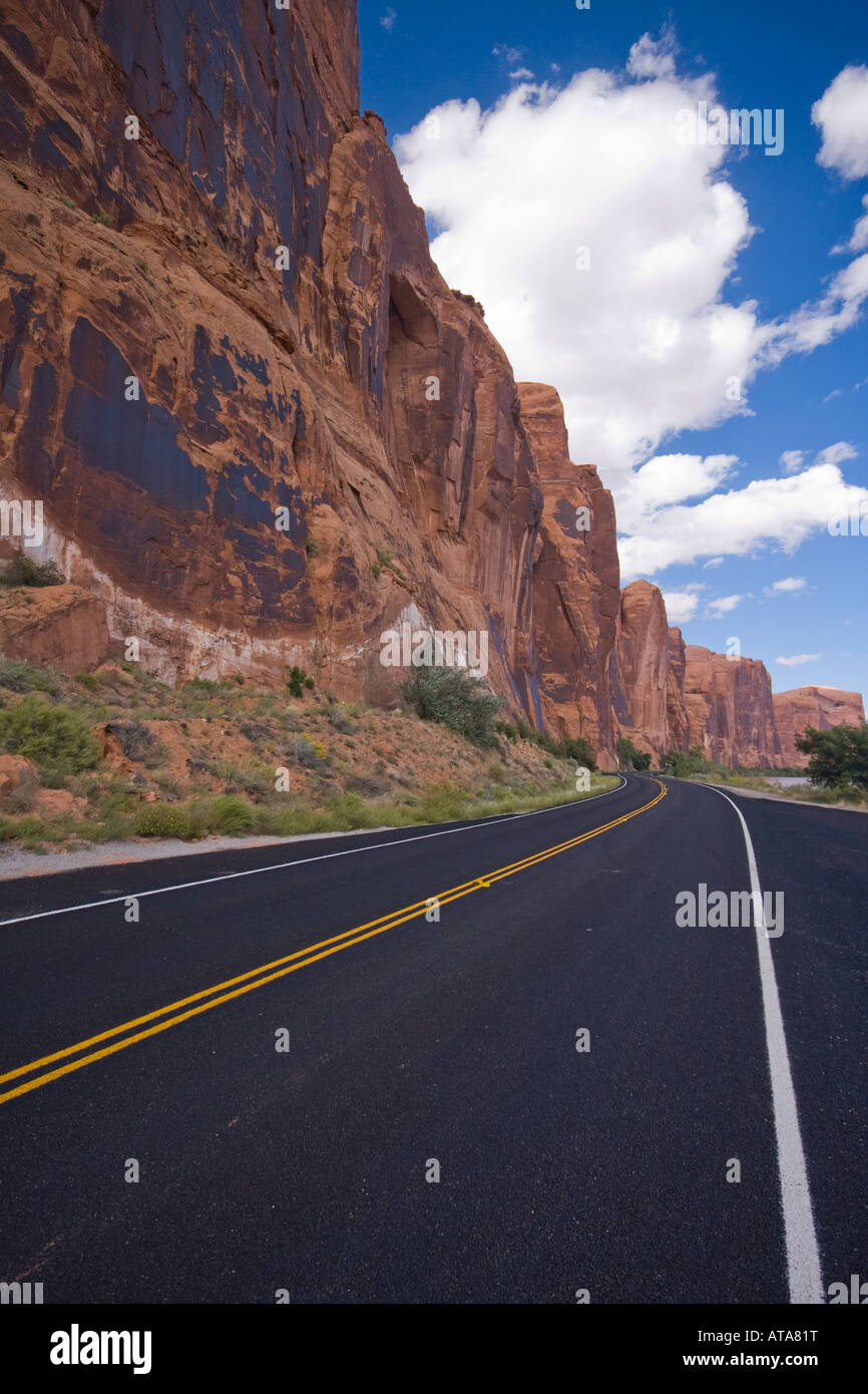 Potash Scenic Byway Verticle Stock Photo - Alamy