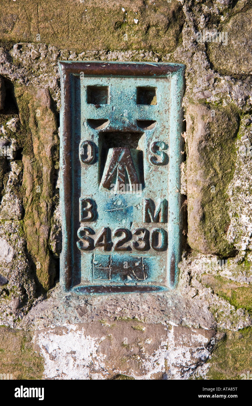 Trig point plate hi-res stock photography and images - Alamy