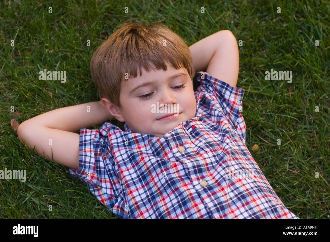 White autistic boy hi-res stock photography and images - Alamy