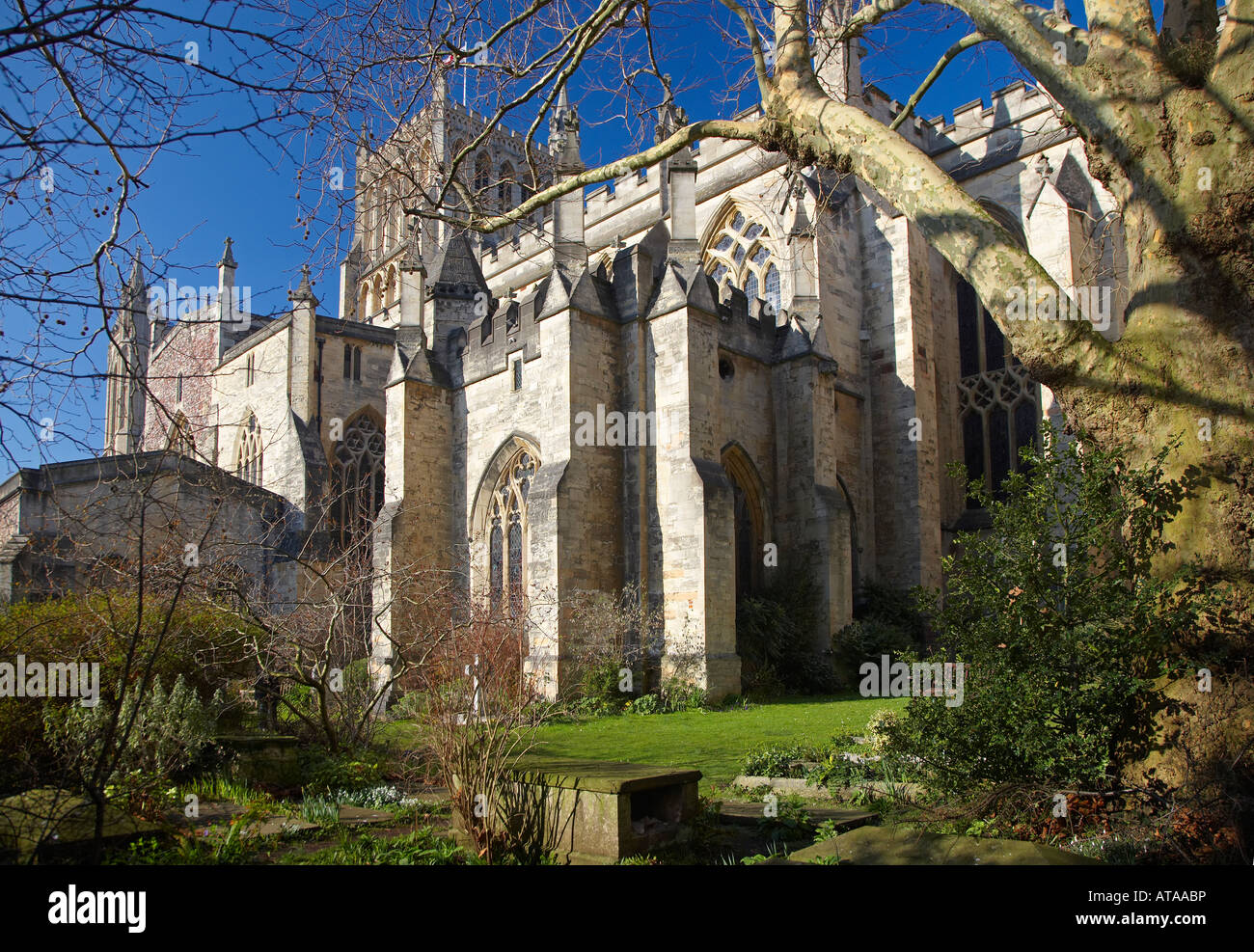 Bristol Cathedral, Bristol, Avon, England, UK Stock Photo - Alamy