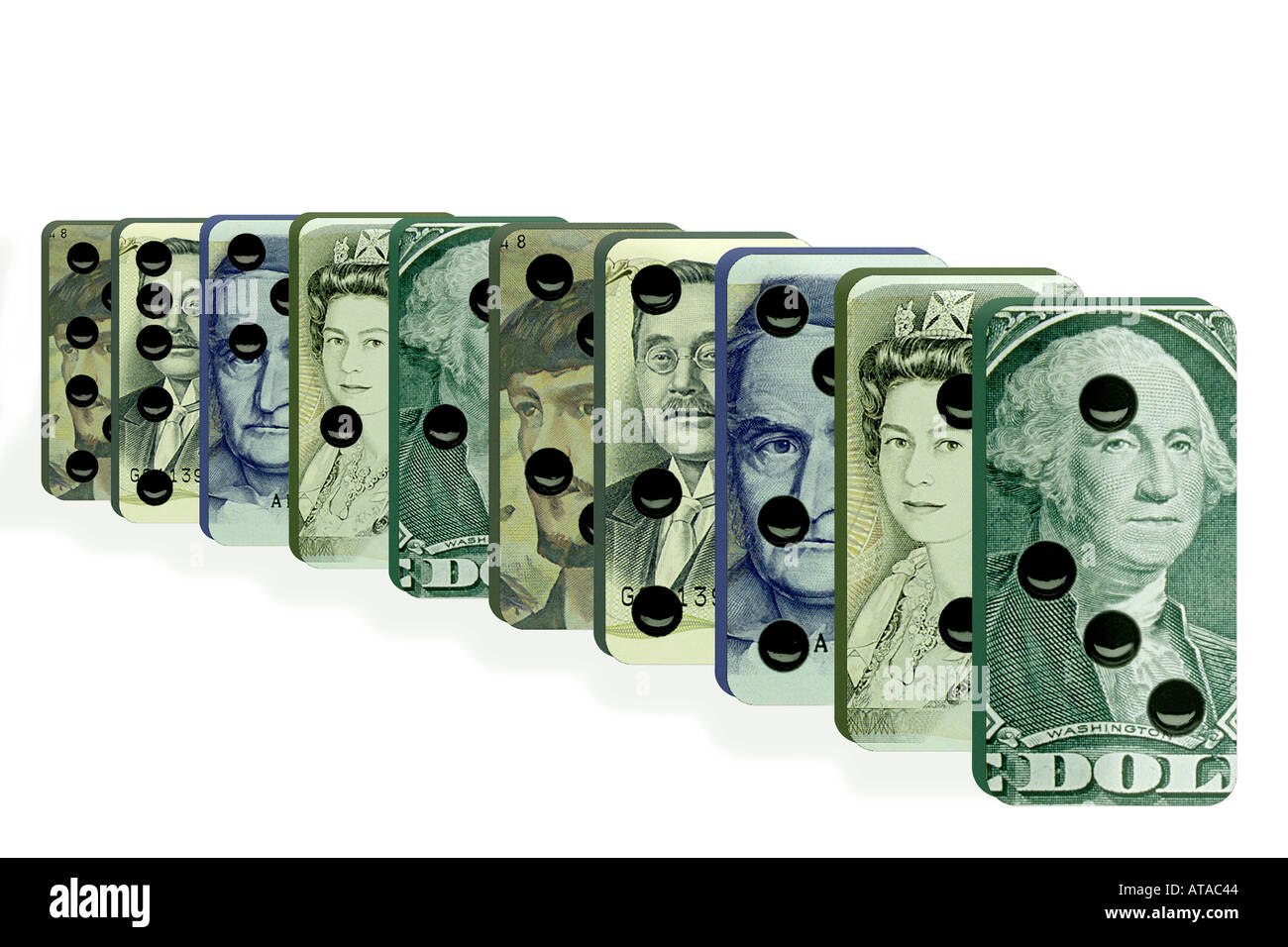 Domino theory hi-res stock photography and images - Alamy