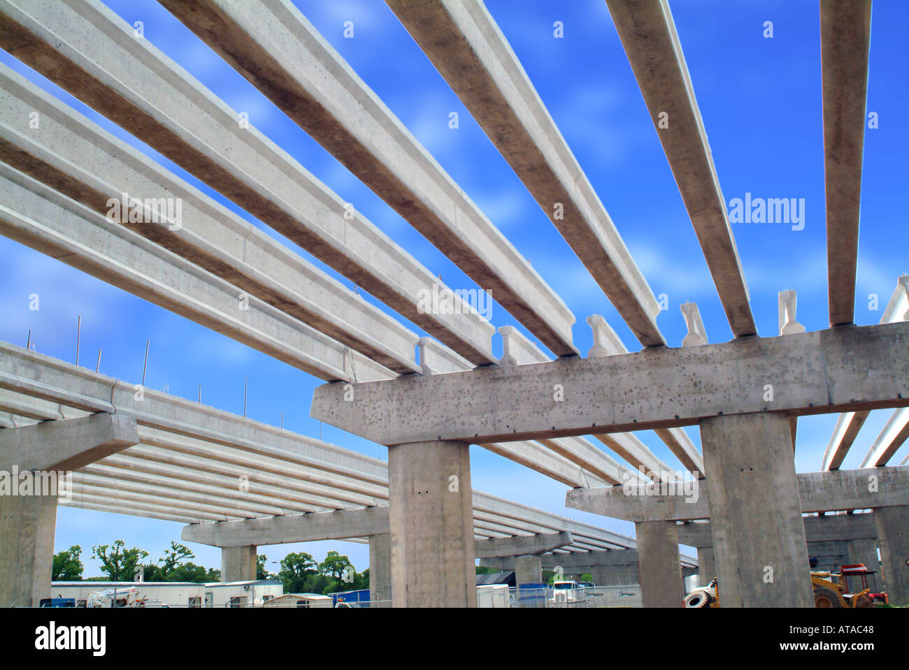 freeway overpass construction Stock Photo - Alamy