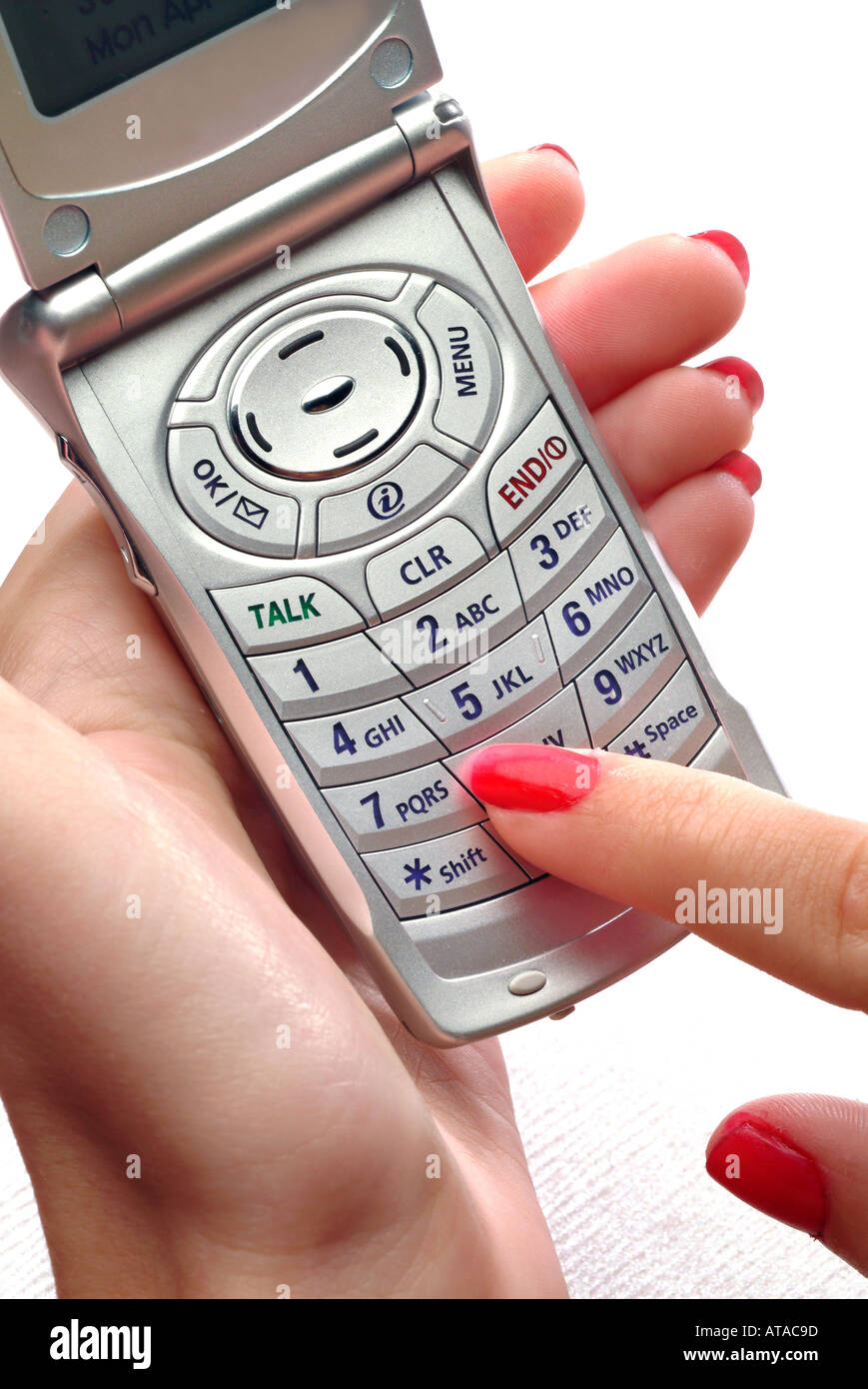 Fingers dialing hi-res stock photography and images - Alamy