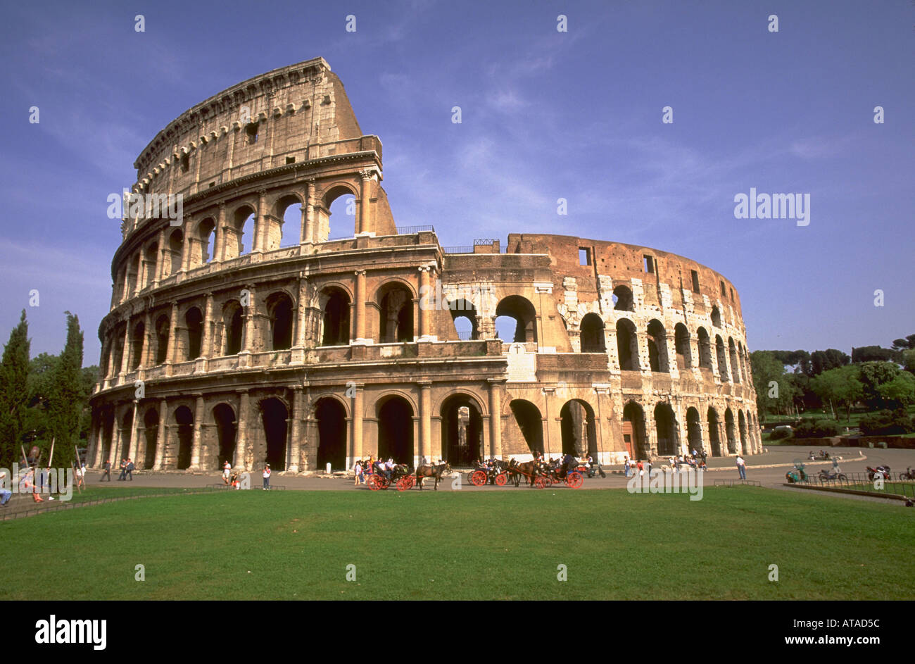 Coloseum Rome Italy Stock Photo - Alamy