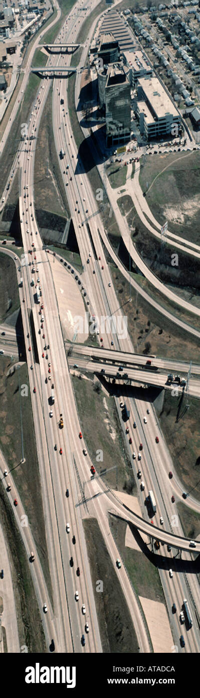 Texas freeway and aerial hi-res stock photography and images - Alamy