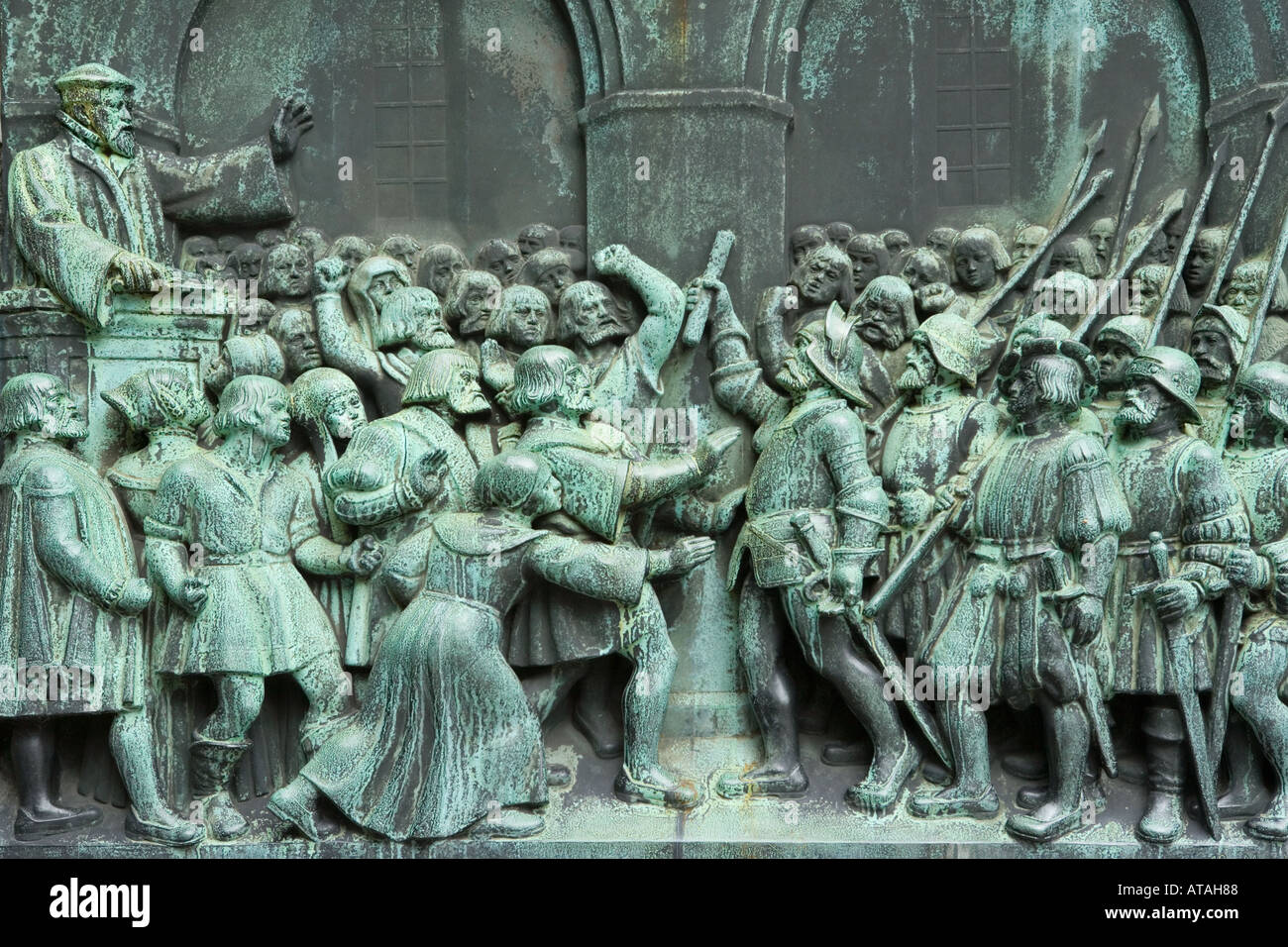 Reformation monument in copenhagen hi-res stock photography and images ...