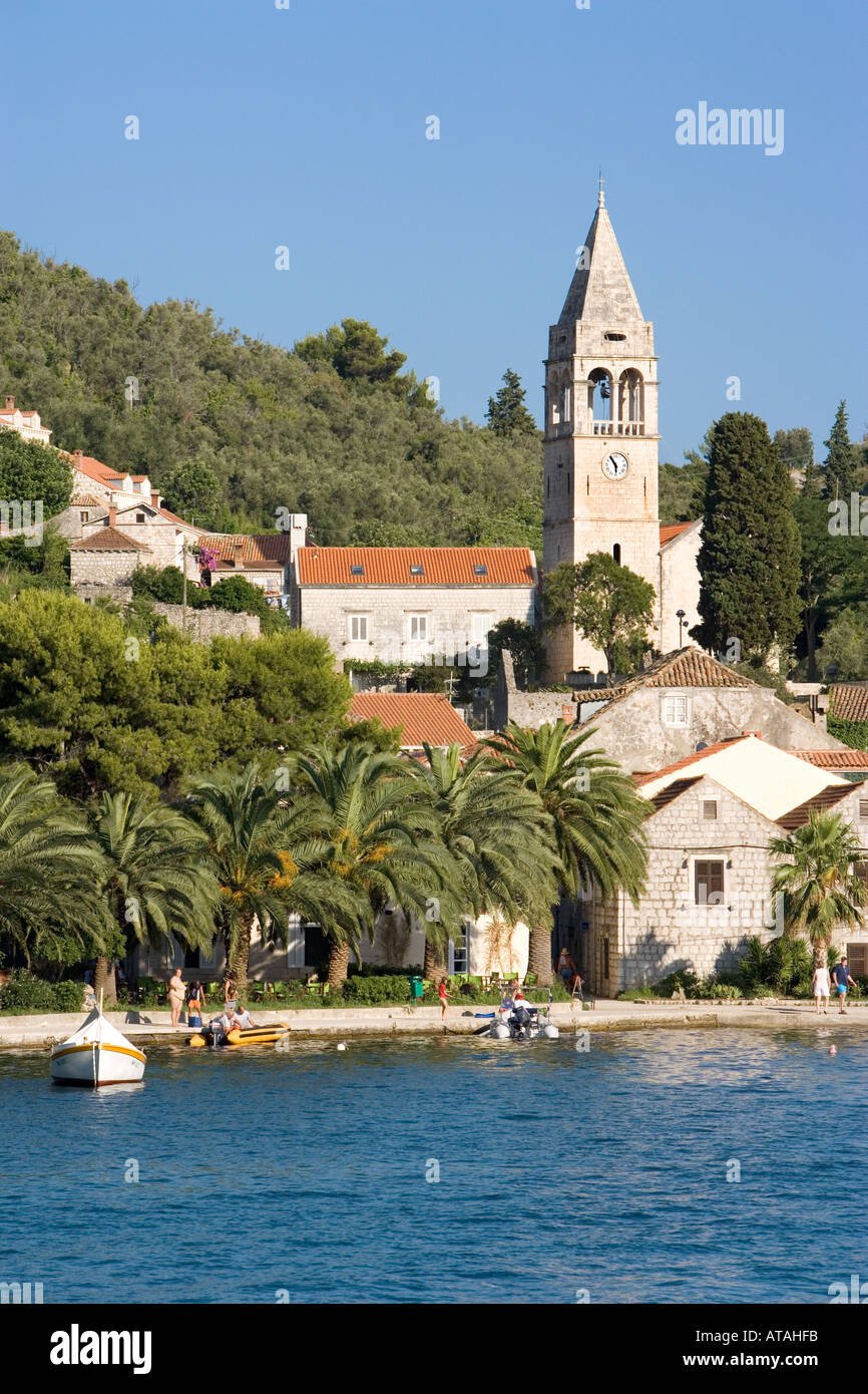 Sipan one of the Elafiti islands Croatia Stock Photo - Alamy