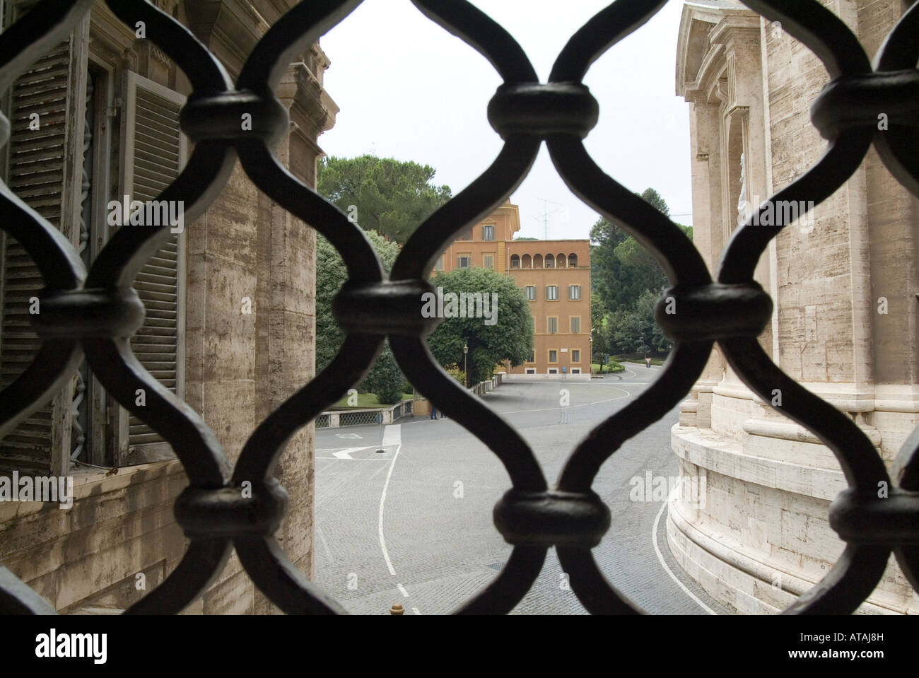 window on the St. Peters Basilica in the Vatican Stock Photo - Alamy