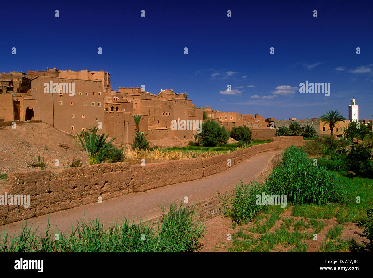 Taourirt Kasbah in the town of Ouarzazate Morocco Africa Stock Photo - Alamy