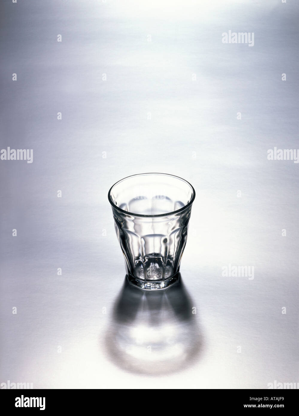 Empty drinking glass Stock Photo - Alamy