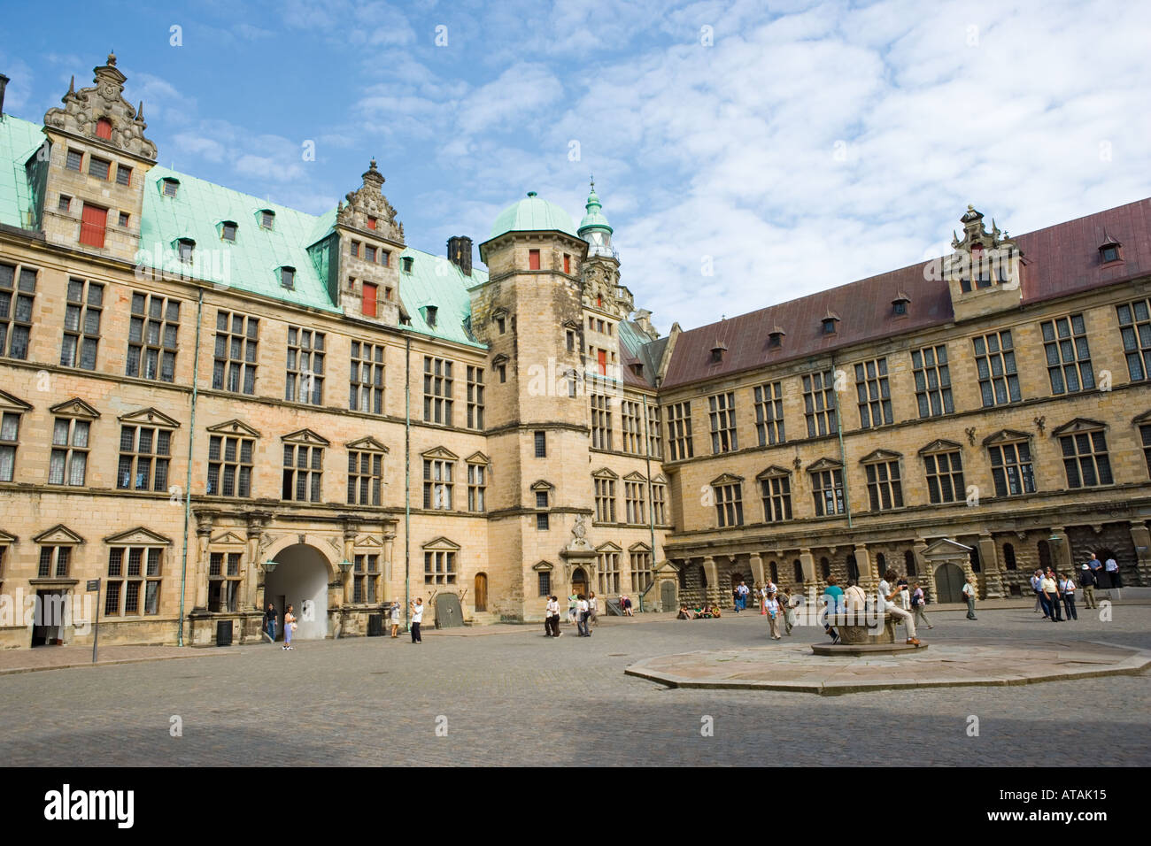Elsinor Denmark Kronborg Castle Stock Photo - Alamy