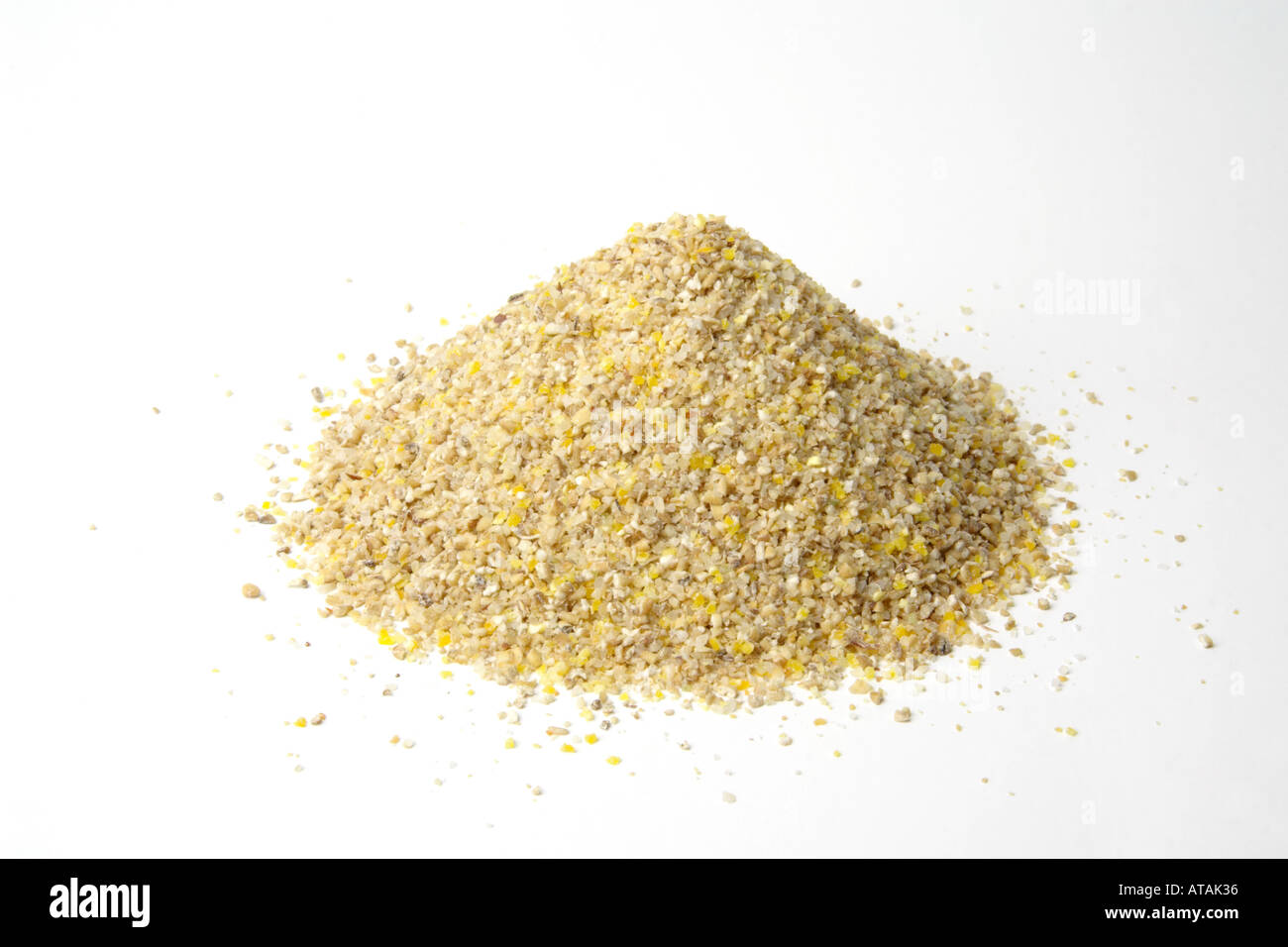 small pile of chicken feed Stock Photo - Alamy