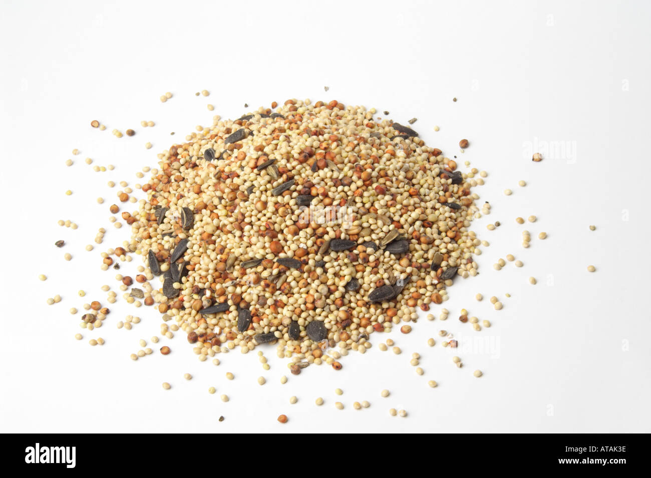 small pile of bird seed Stock Photo - Alamy