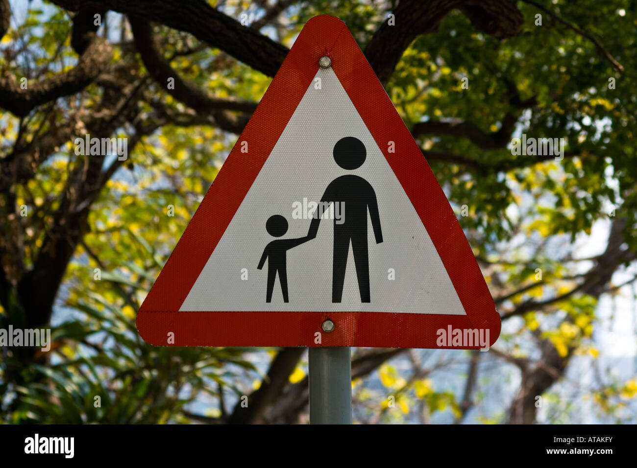 Traffic Sign in Hong Kong Stock Photo - Alamy