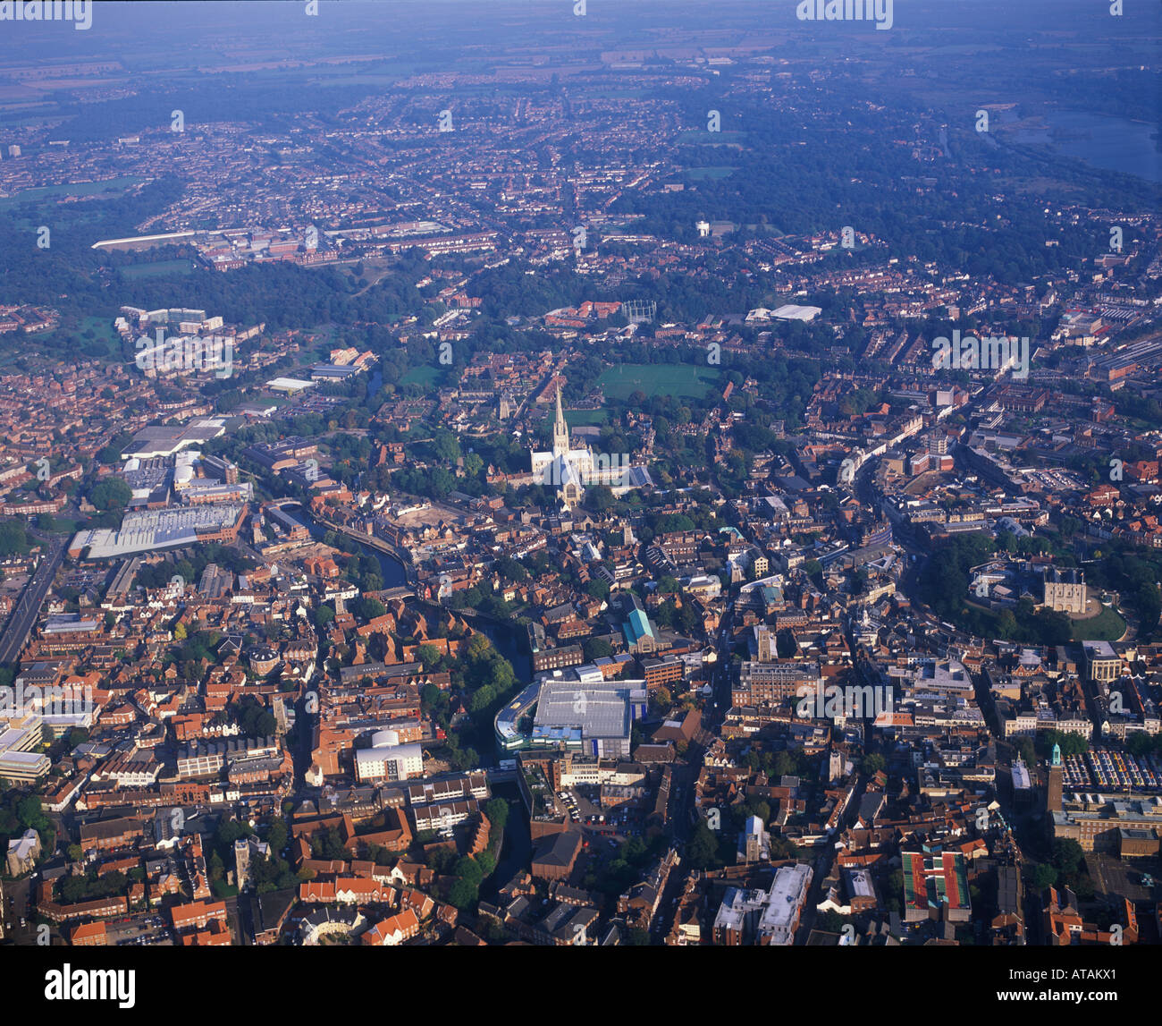 Norwich town centre hi-res stock photography and images - Alamy