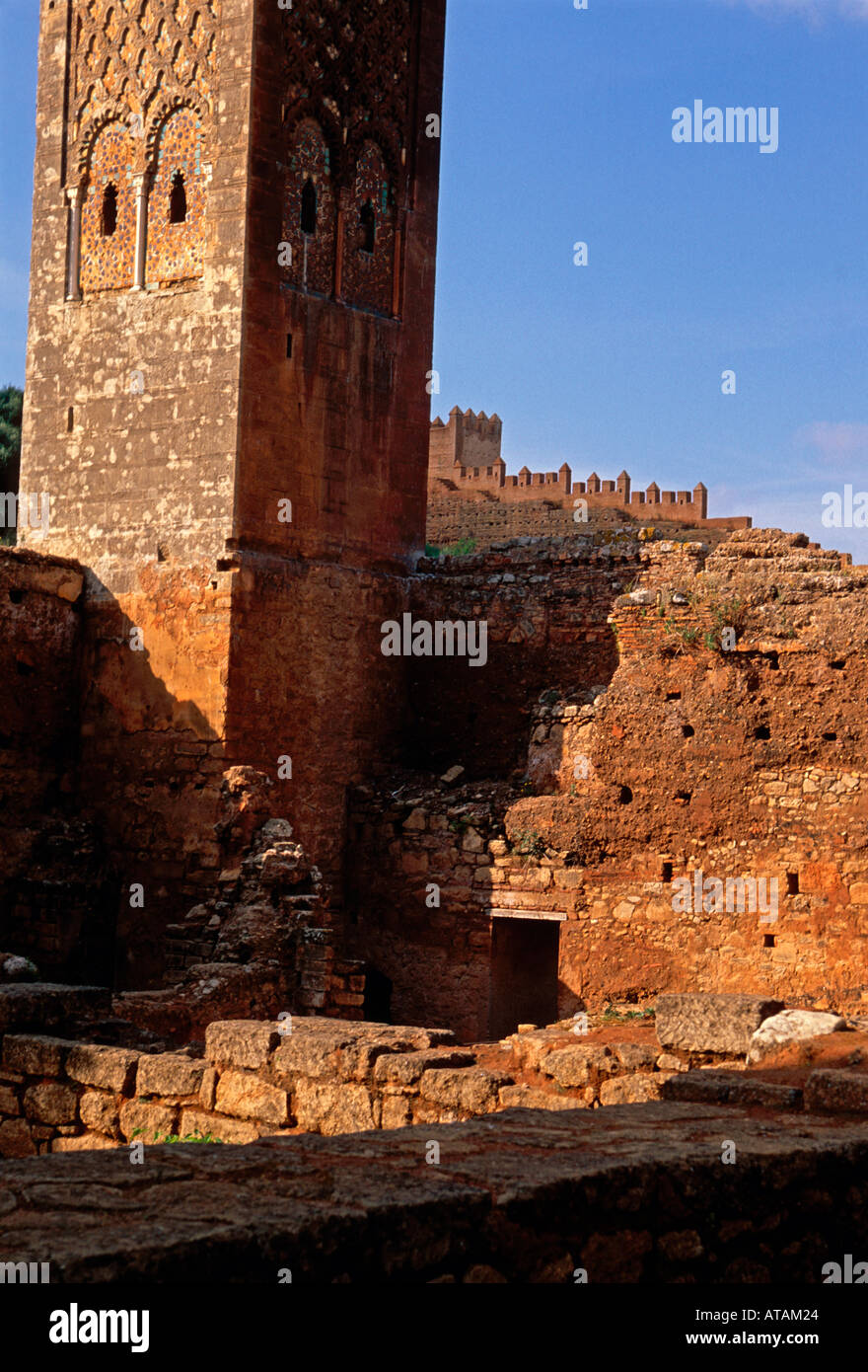 minaret, Zouaia sanctuary, Zouaia, sanctuary, Necropolis of Chellah ...