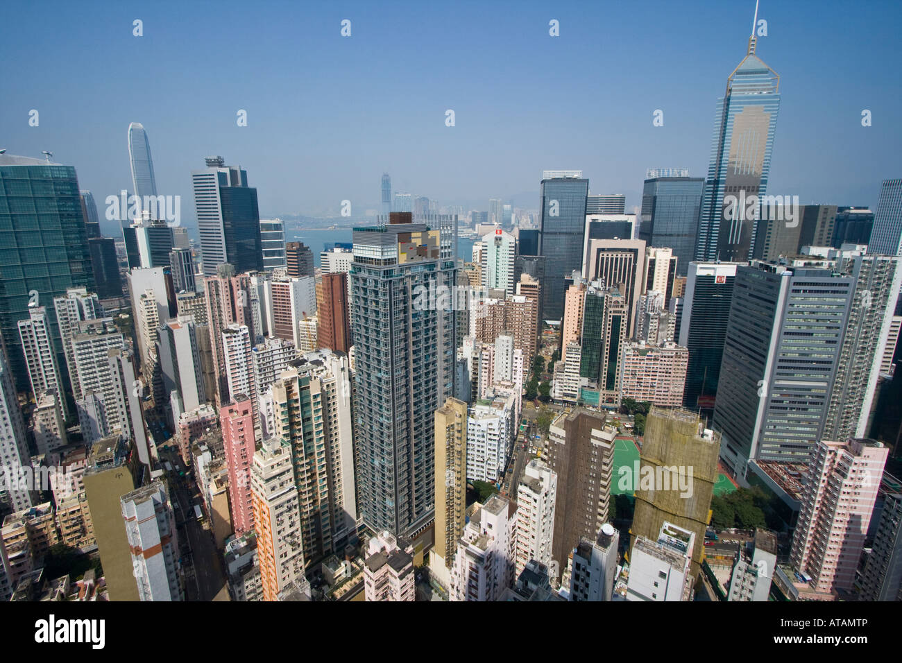 Hong kong view of central skyline hi-res stock photography and images ...
