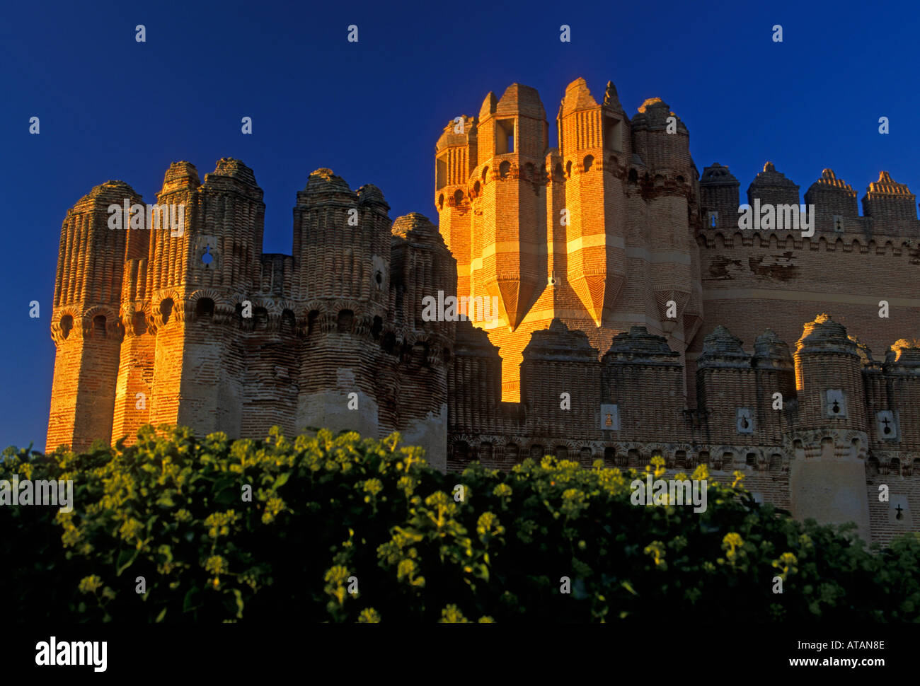 Coca Castle, Castillo de Coca, castillo, Middle Ages, Coca, Segovia ...