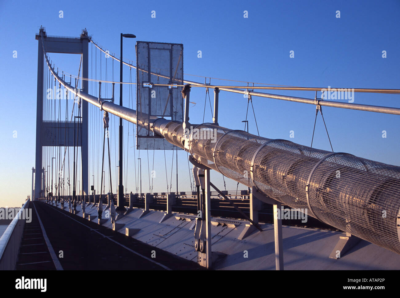 The Severn Bridge (Welsh: Pont Hafren) is the suspension bridge that ...