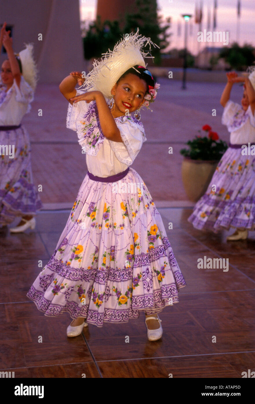 costumed dancers, National Hispanic Cultural Center, Albuquerque ...