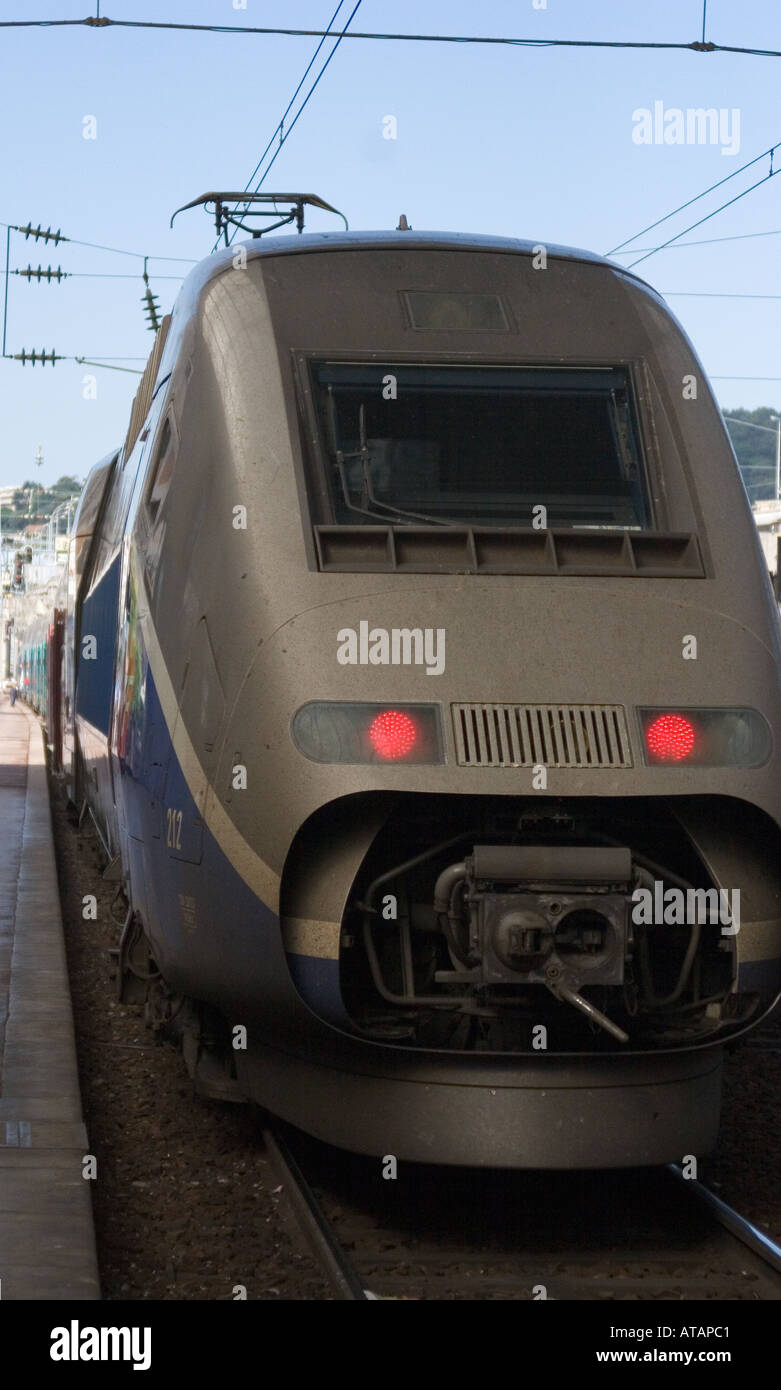 TGV train, France Stock Photo - Alamy