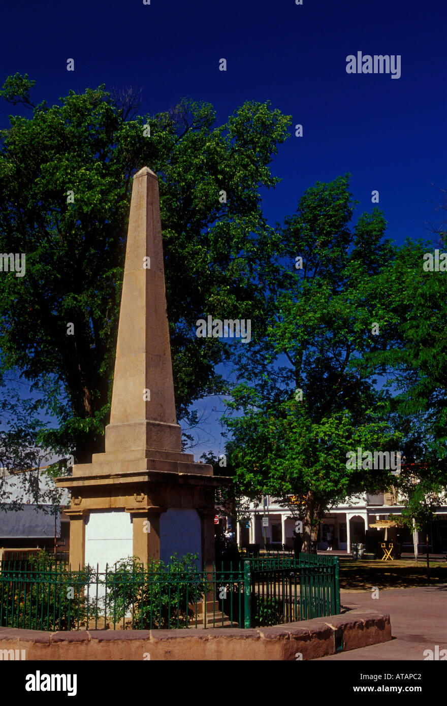 Santa fe plaza obelisk hi-res stock photography and images - Alamy