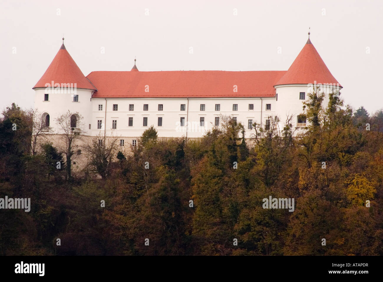 Mokrice castle just south of Brezice Eastern Slovenia on border with ...