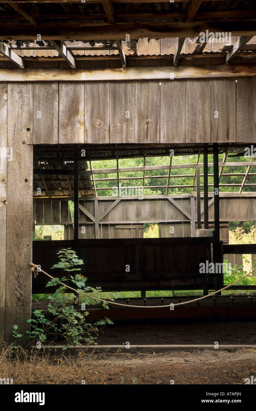 Barn detail Garland Ranch Regional Park Carmel Valley Monterey County ...