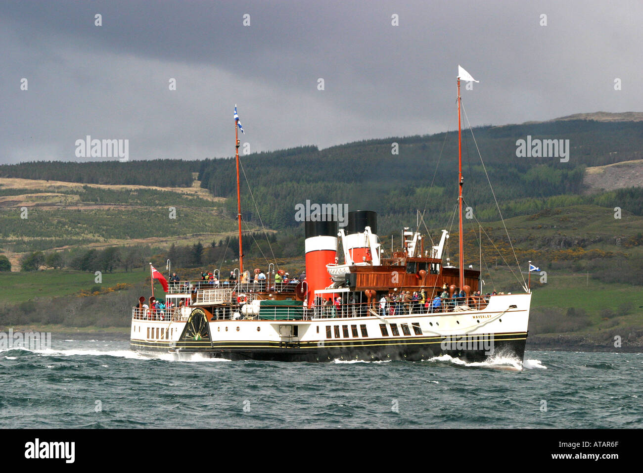 Steam Ship Waverley,Tobermory,Isle of Mull,Scotland Stock Photo - Alamy
