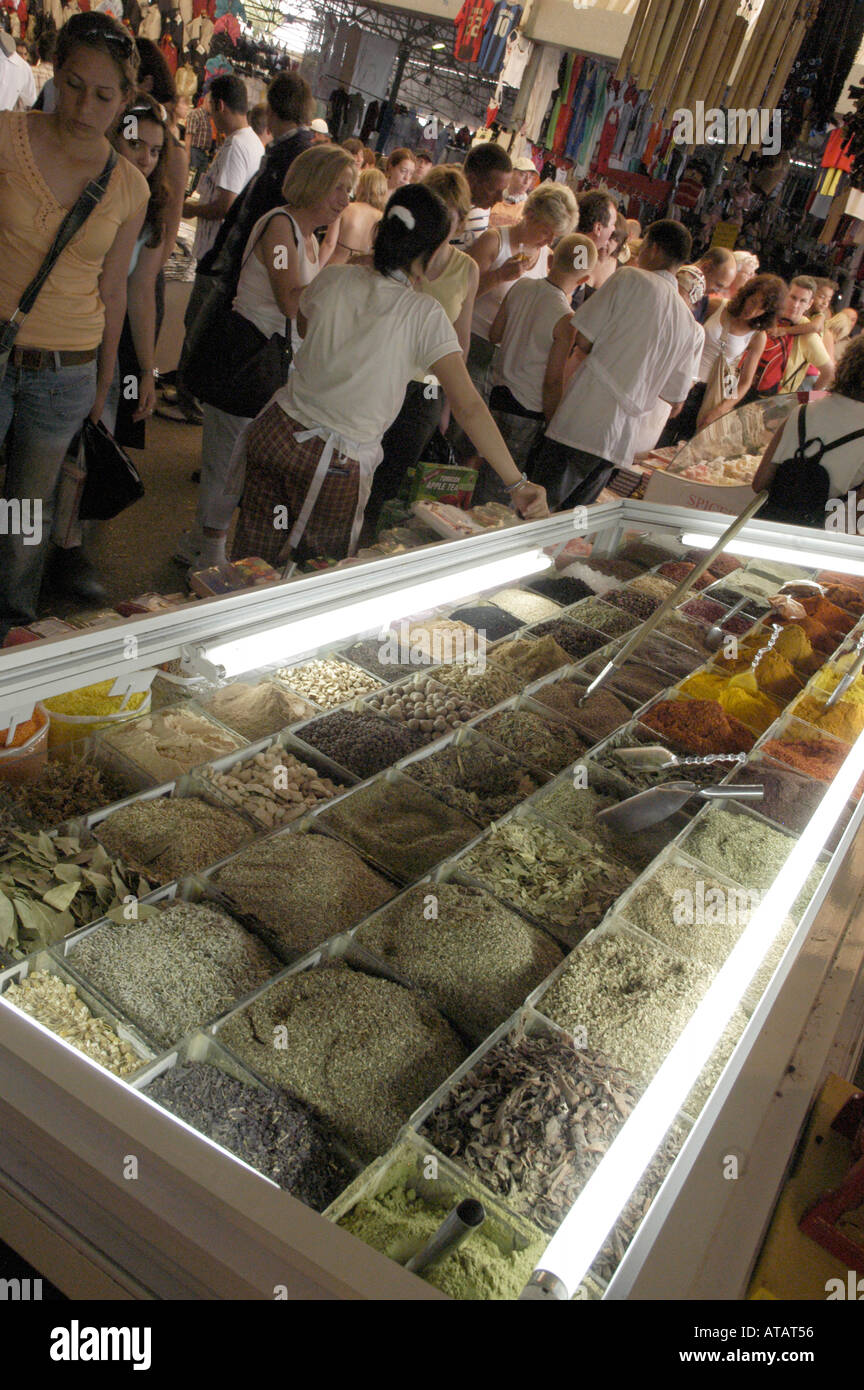 Bodrum market in Turkey Stock Photo - Alamy
