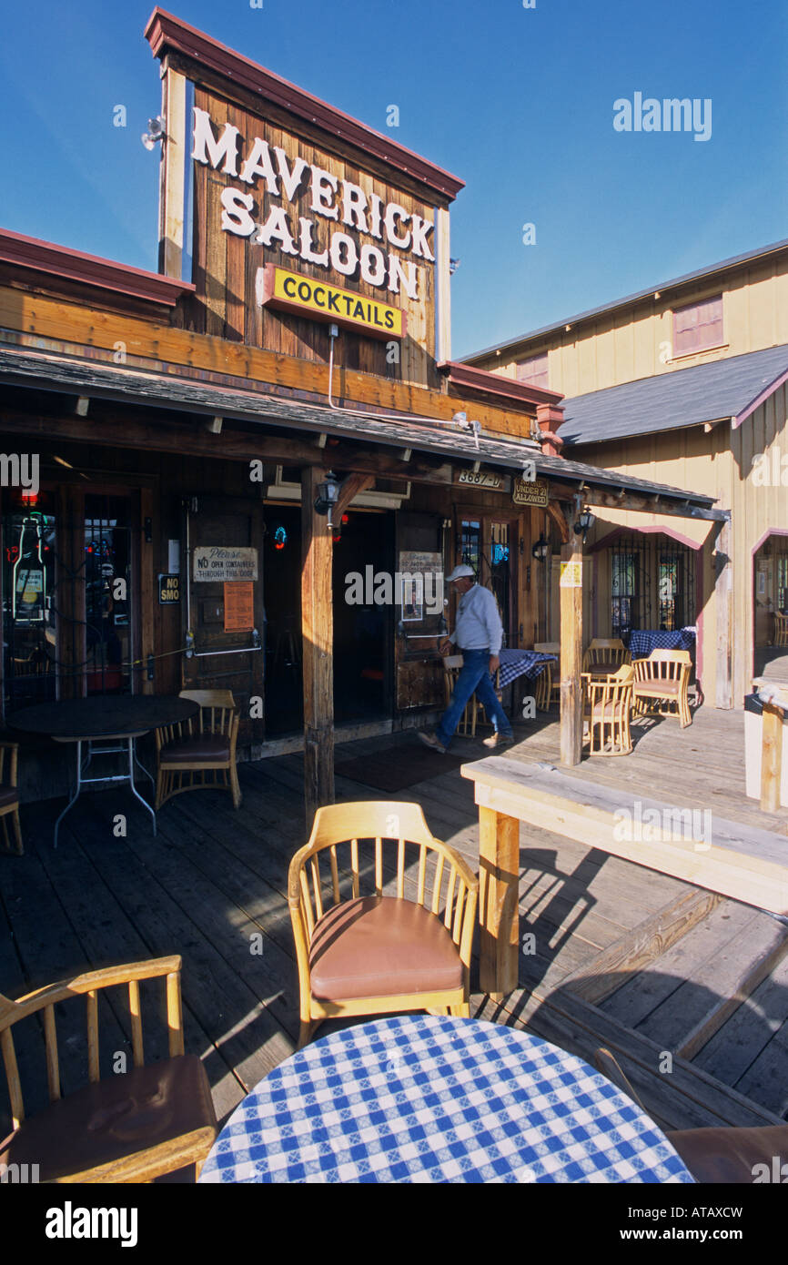 Maverick Saloon Santa Ynez Santa Barbara County California Stock Photo ...