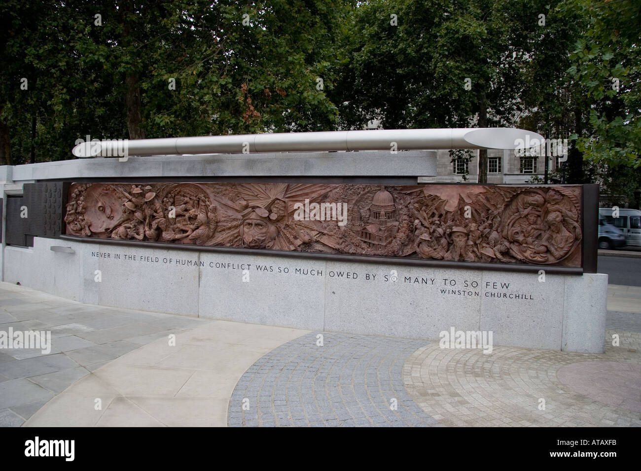 Battle of Britain War memorial Stock Photo - Alamy