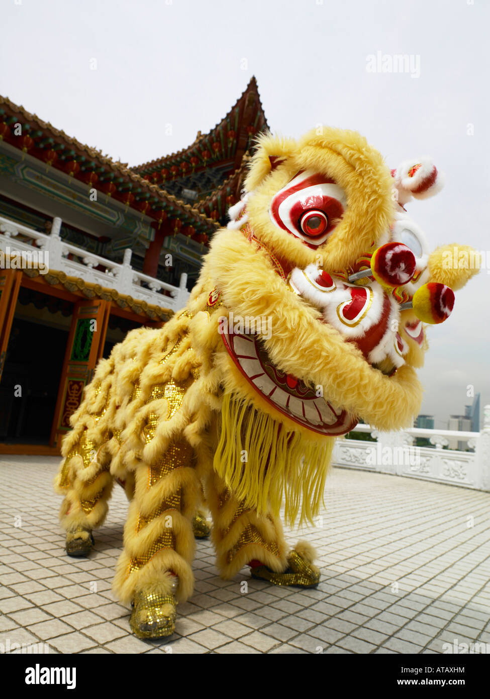 Side view lion dance performer hi-res stock photography and images - Alamy