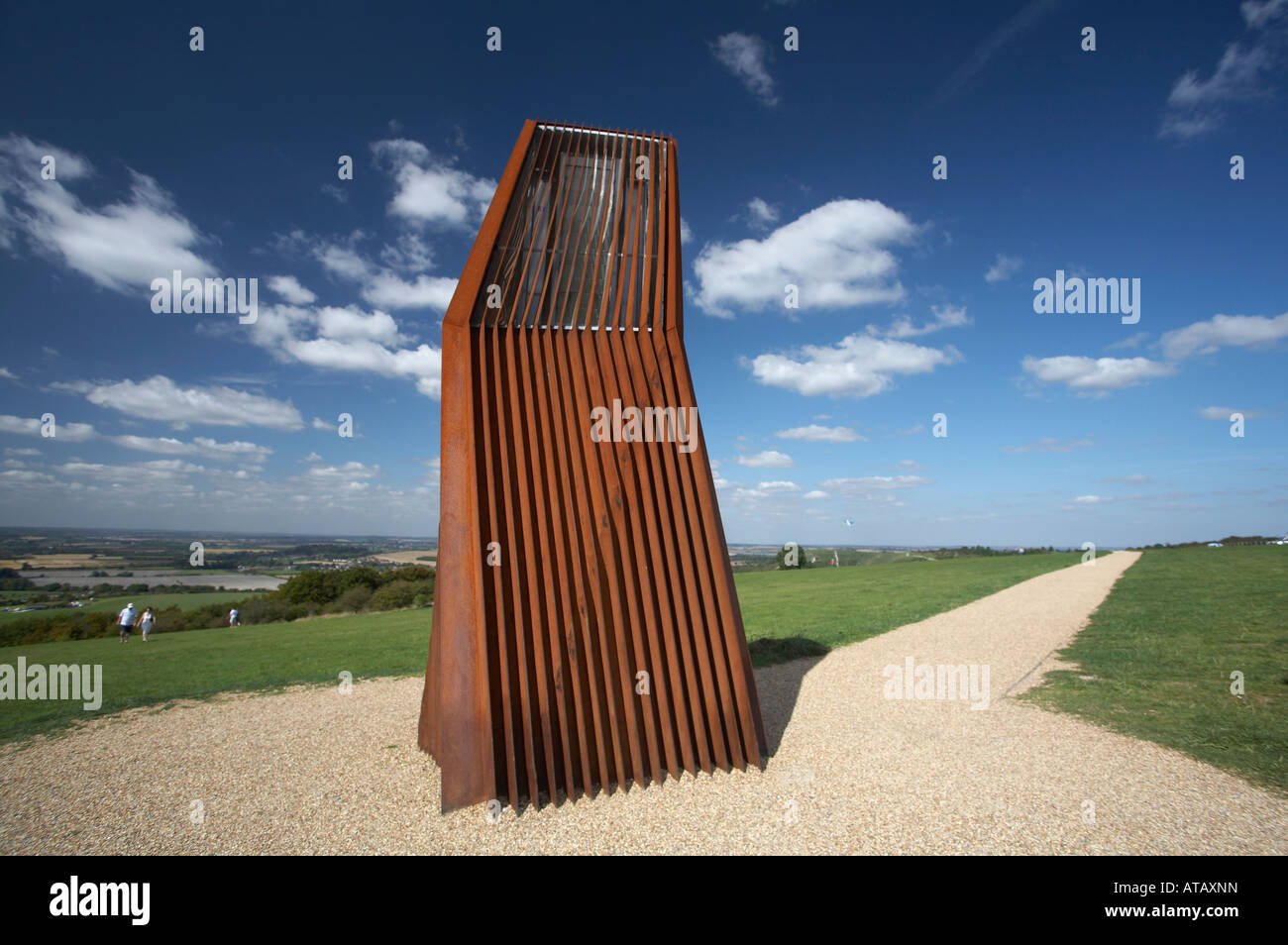 Windcatcher dunstable downs hi-res stock photography and images - Alamy
