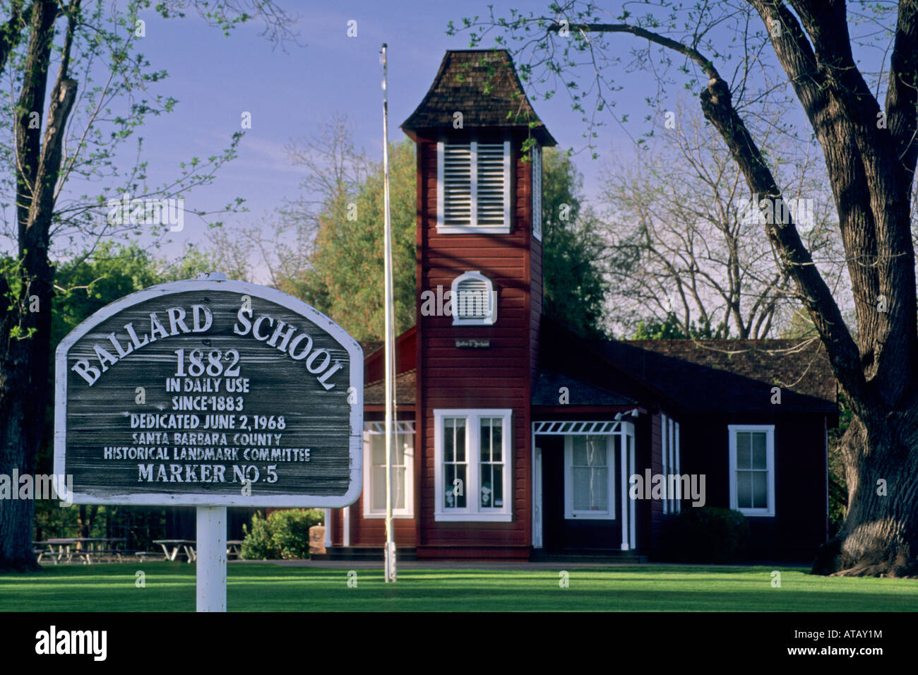 Old Ballard School house est 1882 Ballard Santa Barbara County ...