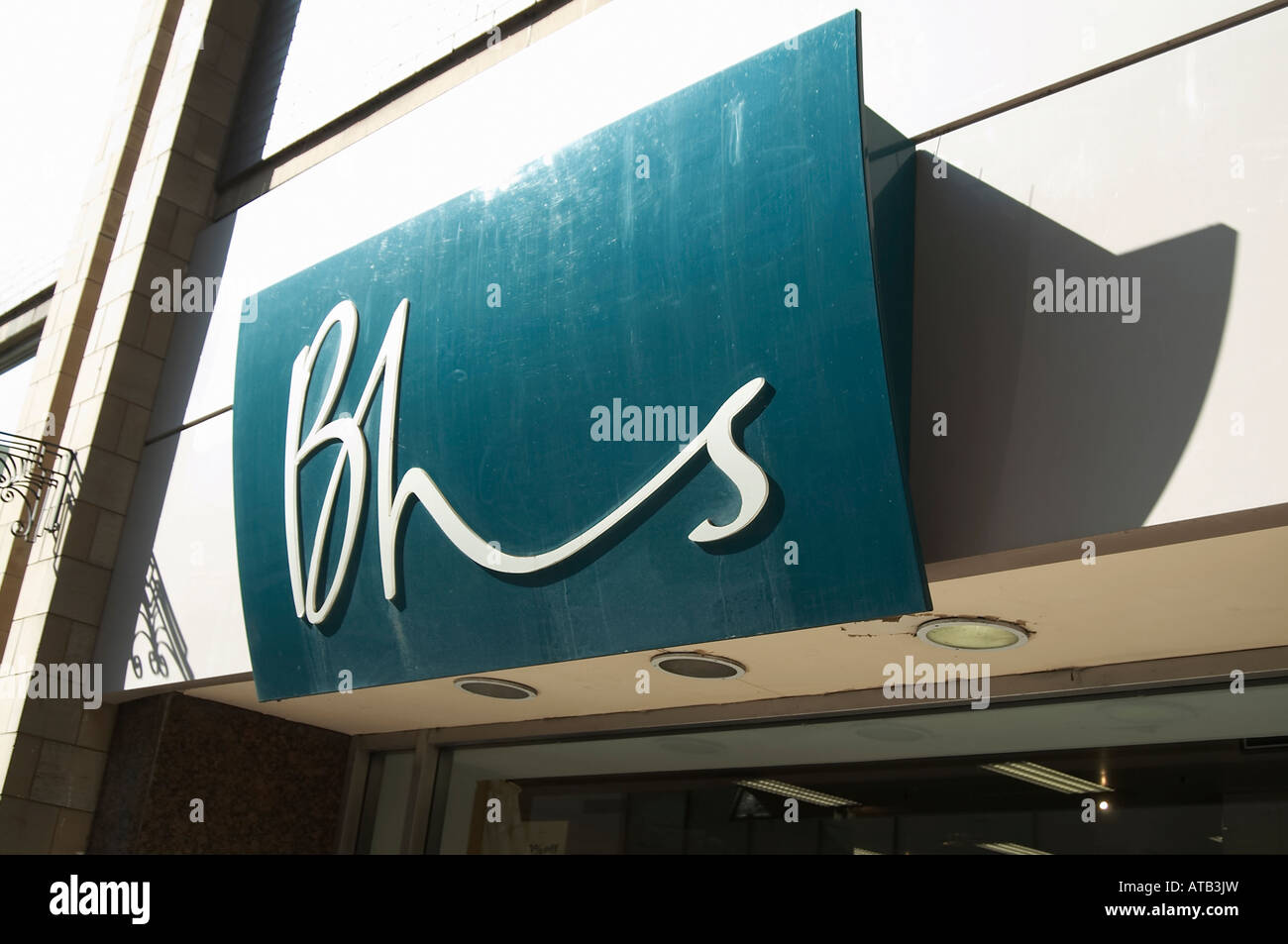 british home stores bhs high street clothes retail Stock Photo - Alamy