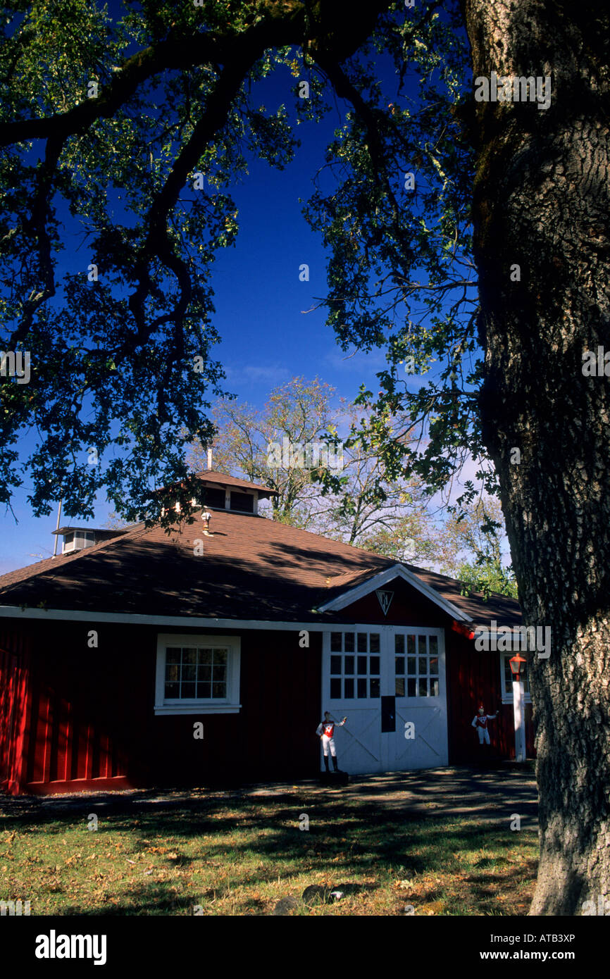 Seabiscuit Barn Ridgewood Ranch near Willits Mendocino County ...