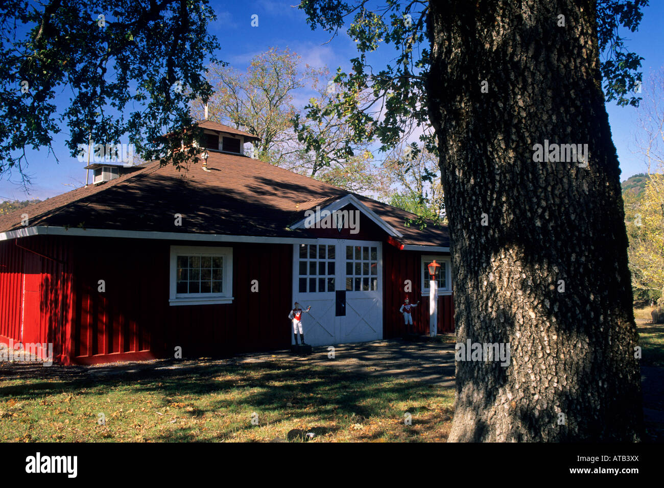 Seabiscuit barn ridgewood ranch near hi-res stock photography and ...