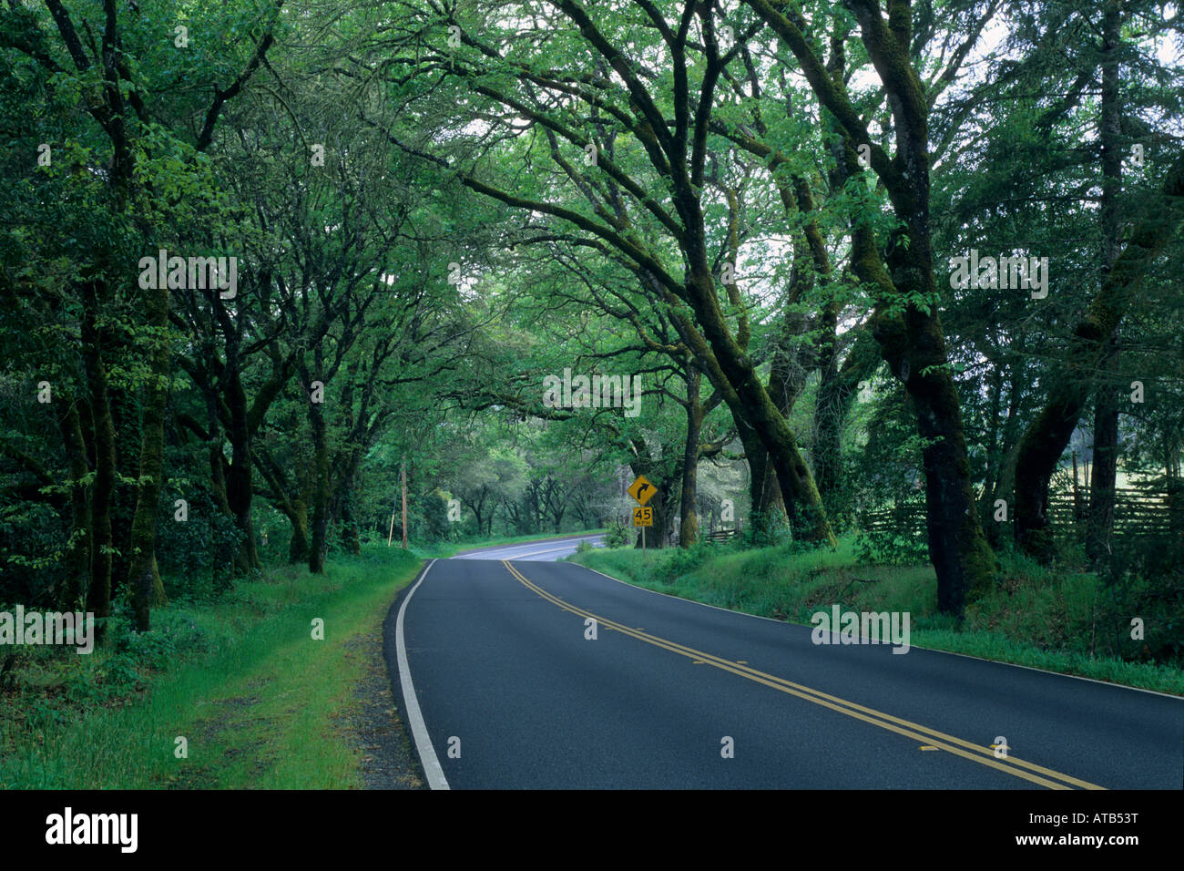 Rural country highway 128 hi-res stock photography and images - Alamy