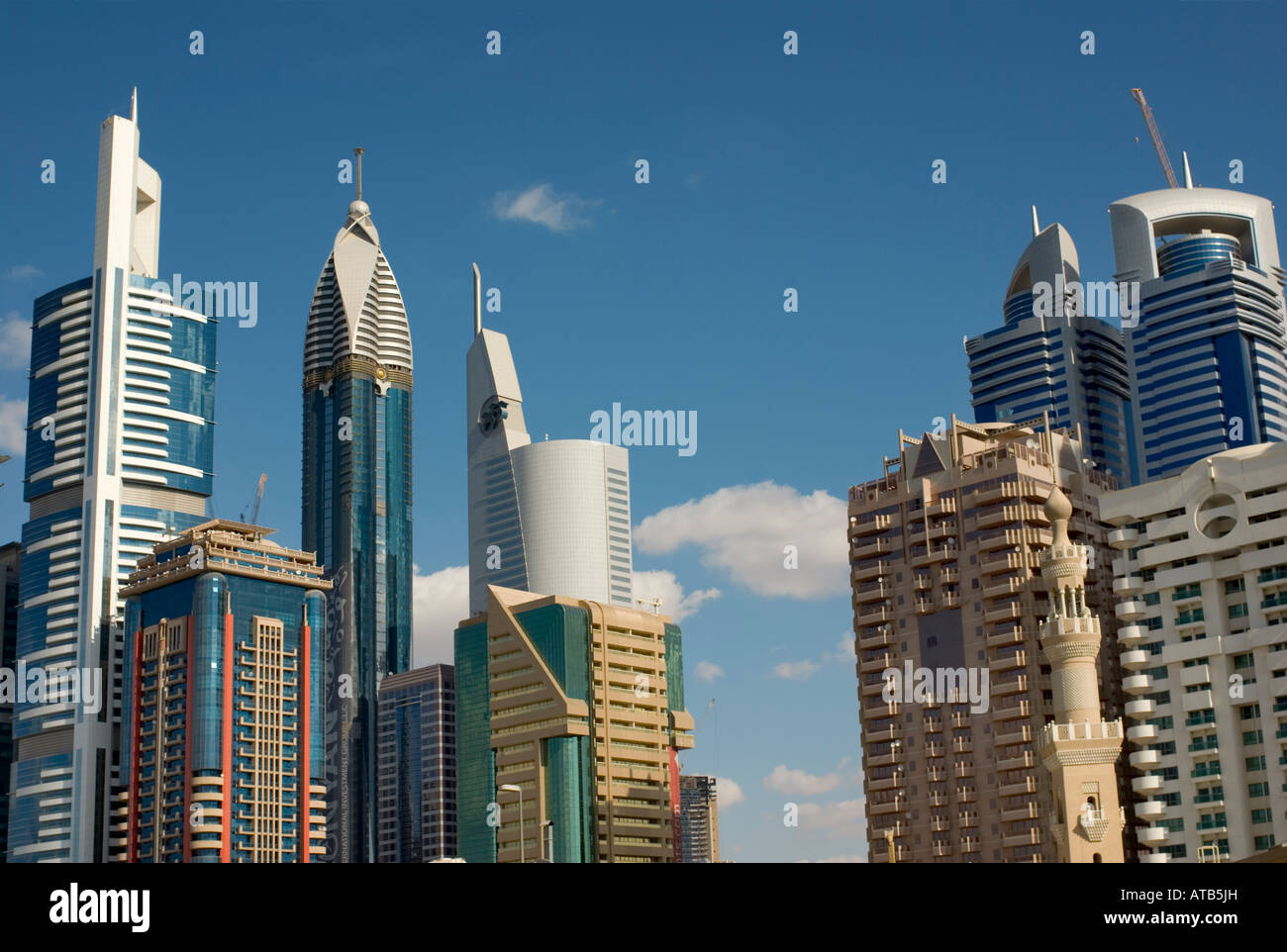 Modern Dubai United Arab Emirates Stock Photo - Alamy
