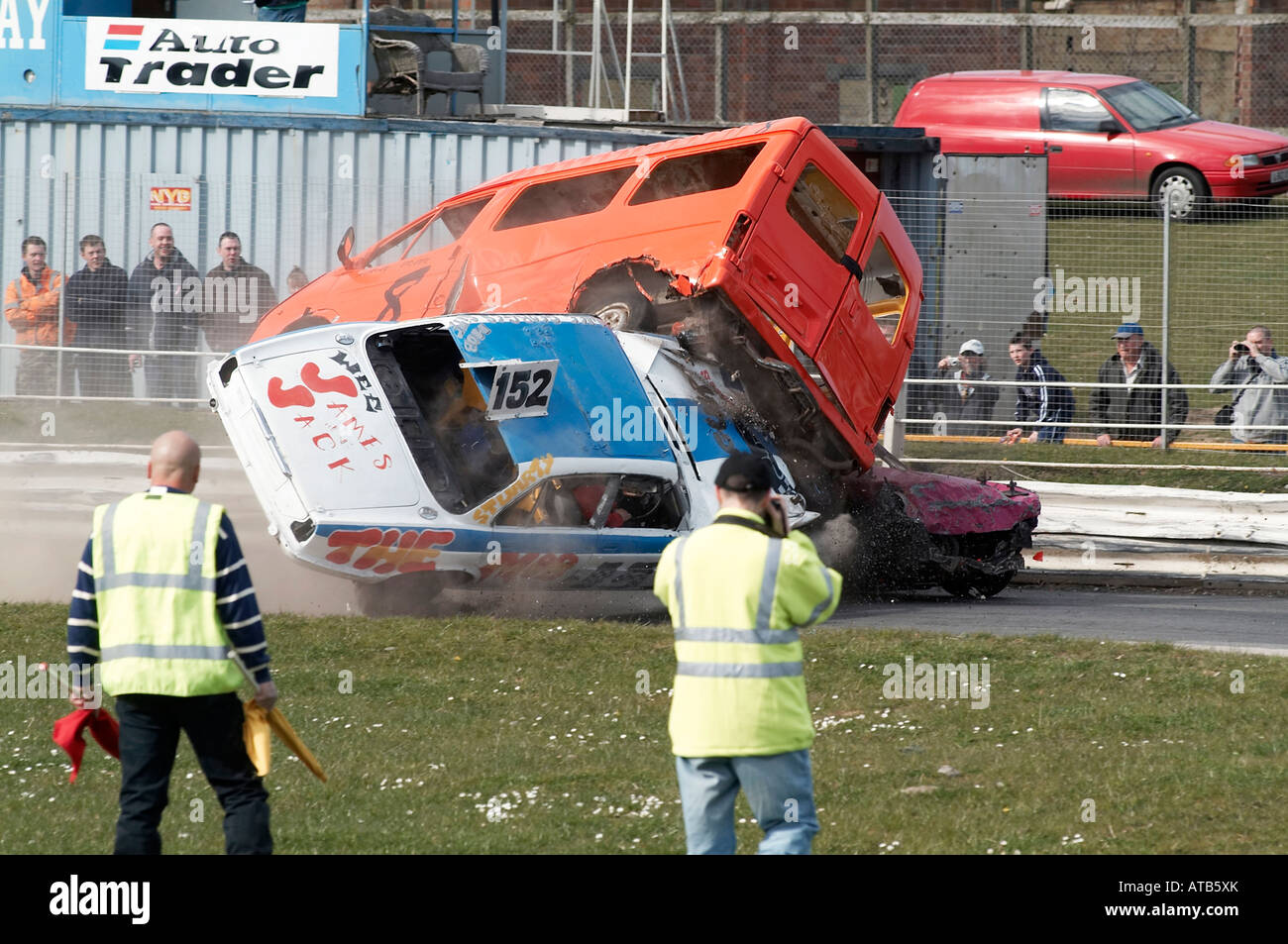Crashed Transit Van High Resolution Stock Photography and Images - Alamy