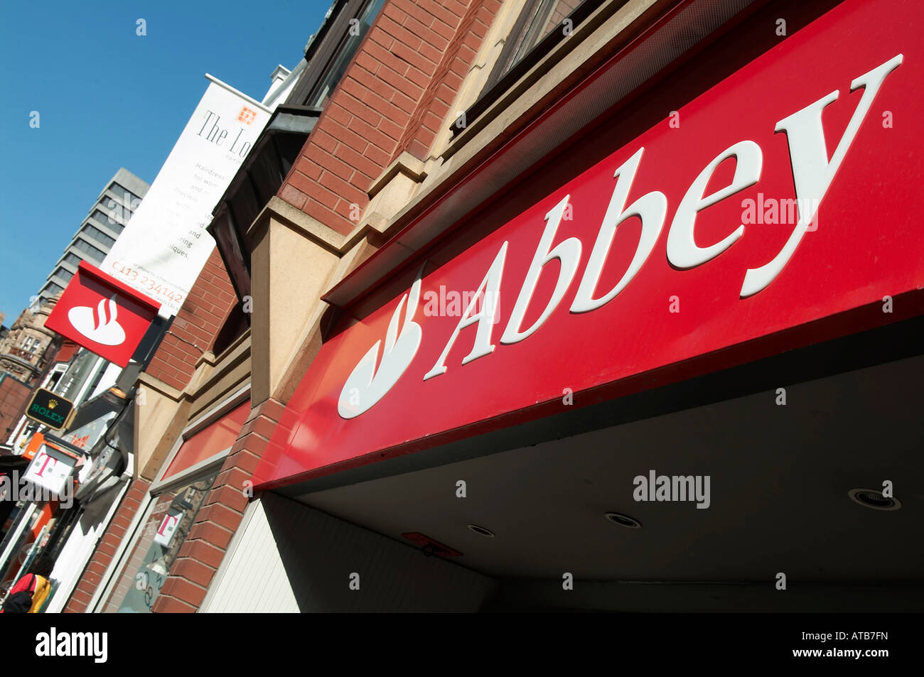 Abbey national logo hi-res stock photography and images - Alamy