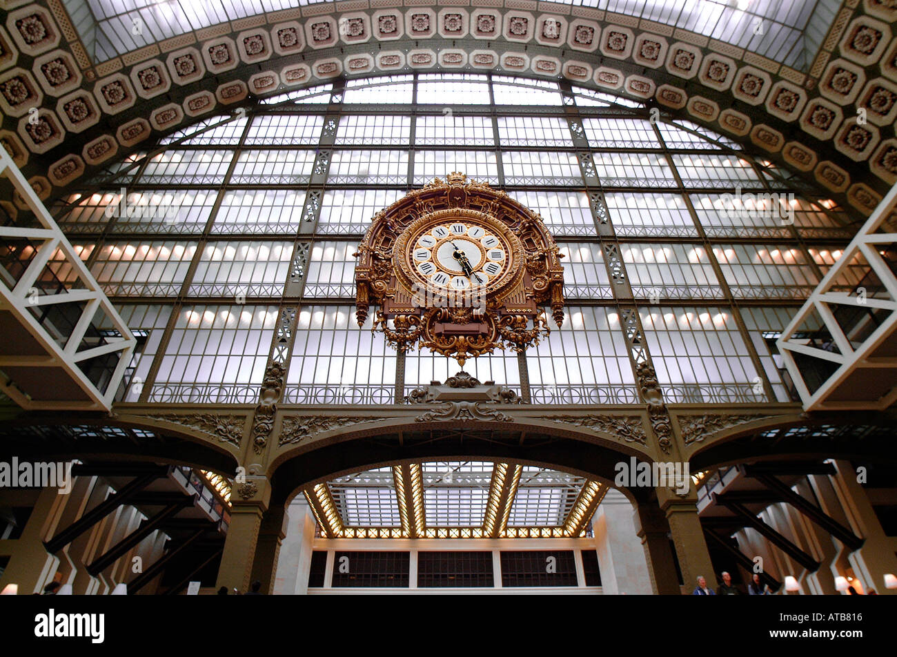 Musee d orsay clock face hi-res stock photography and images - Alamy