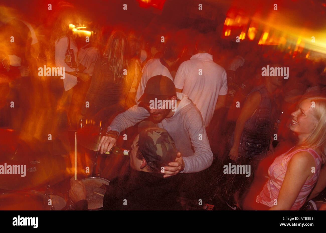 Wild dance party woman hi-res stock photography and images - Alamy