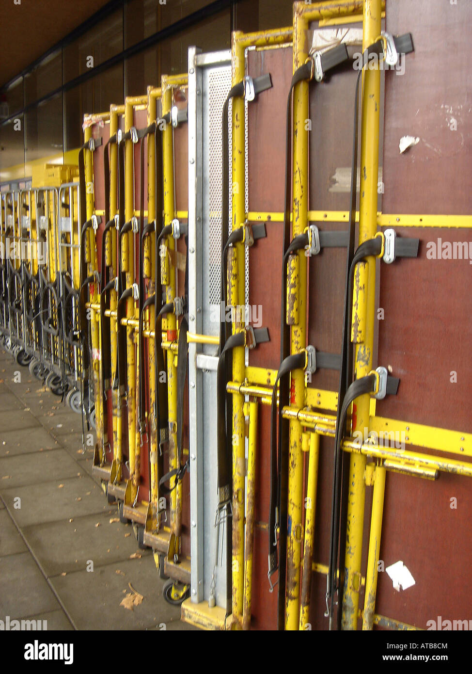 German post office package car Stock Photo - Alamy