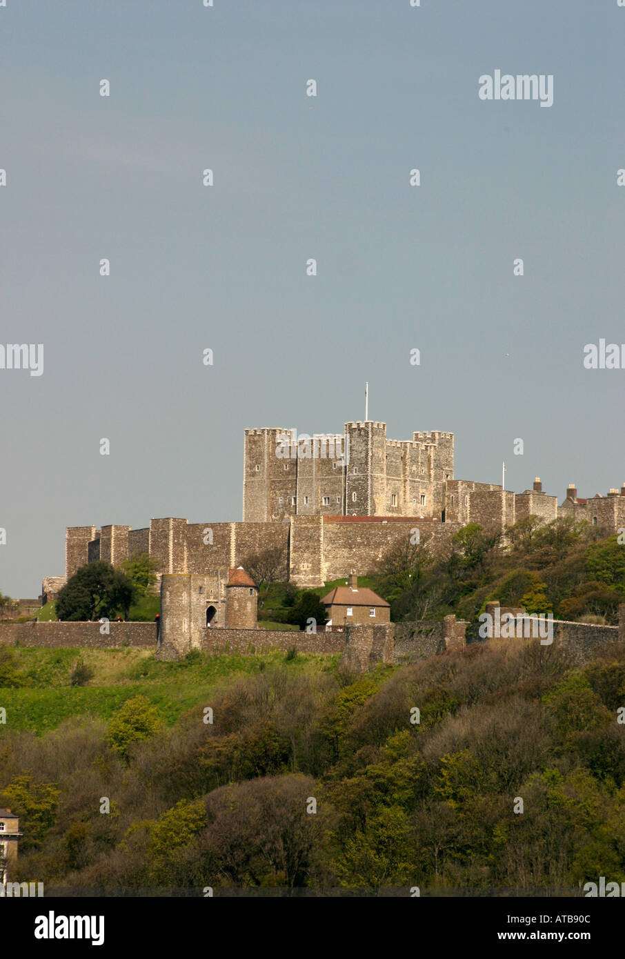Dover Castle Kent England Stock Photo - Alamy