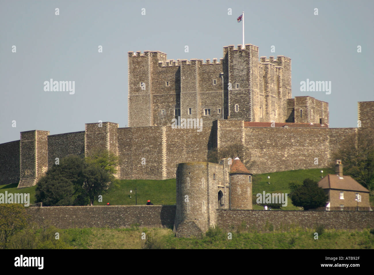 Dover Castle Kent England Stock Photo - Alamy
